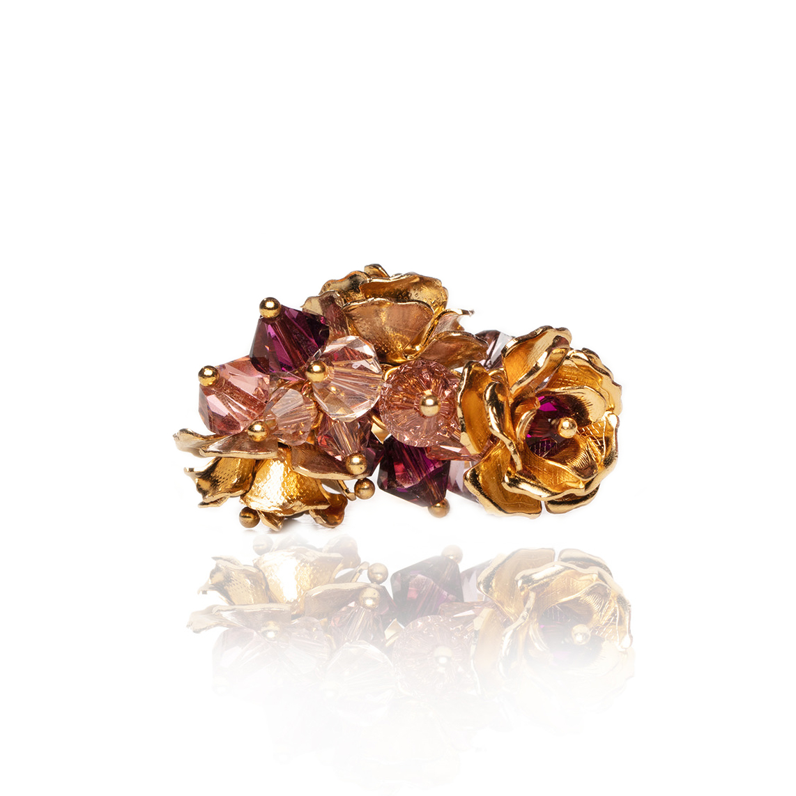 R012 - Rose Bush Ring | Handcrafted Ring Venice